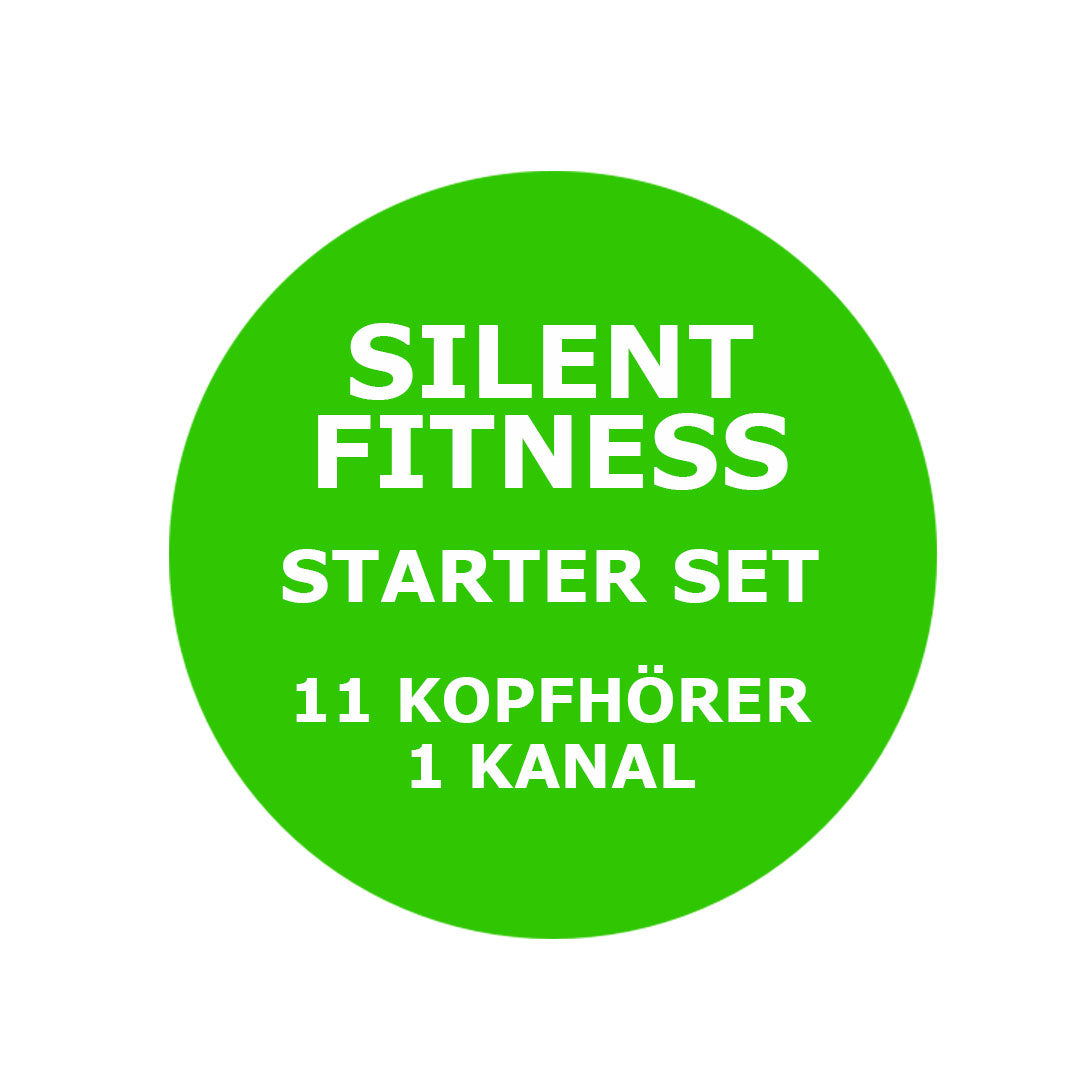 Silent Fitness | Starter Set – Silent Disco Shop
